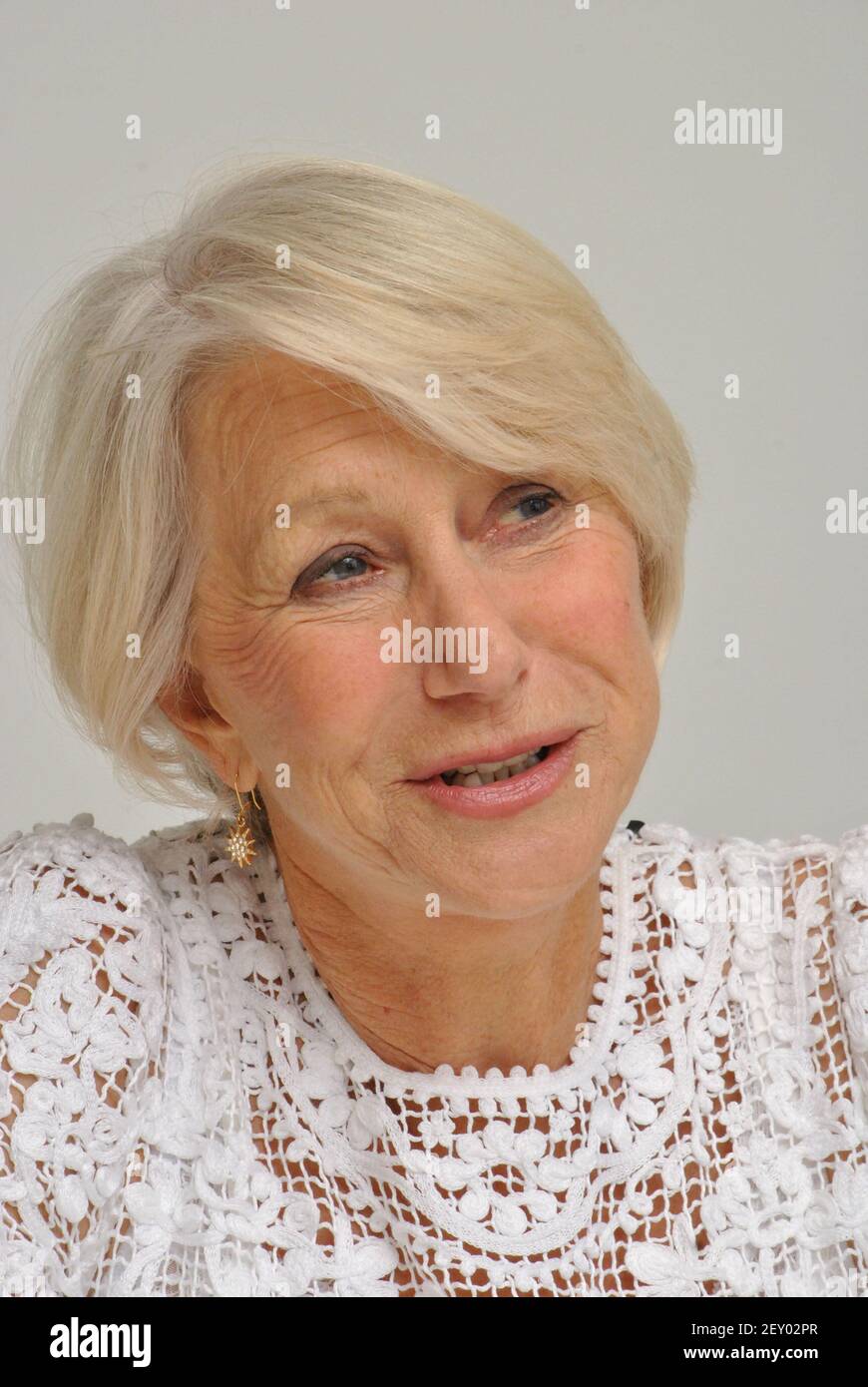 Helen Mirren at a Hollywood Foreign Press Association press conference ...