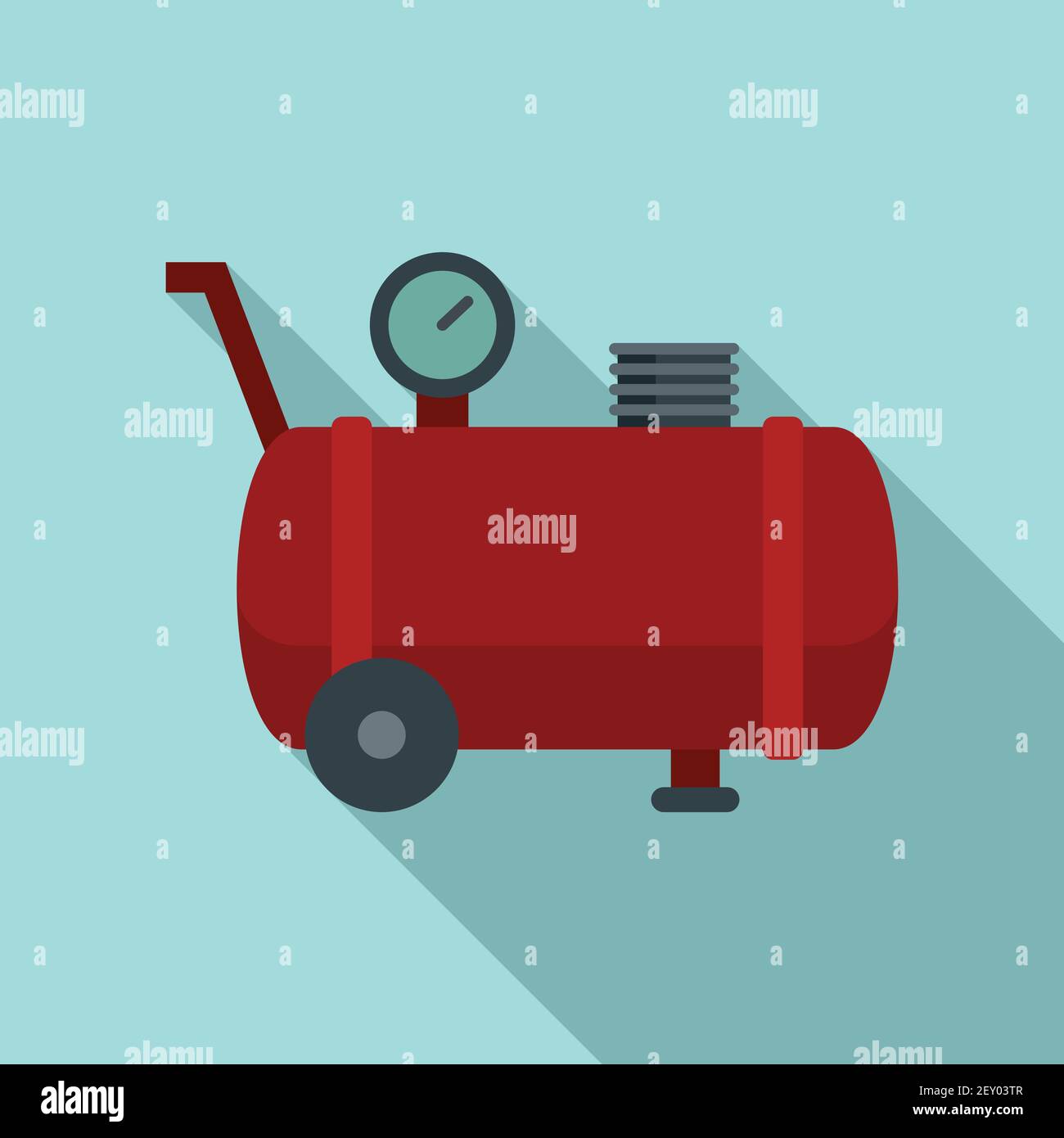Pressure meter icon blue hi-res stock photography and images - Alamy