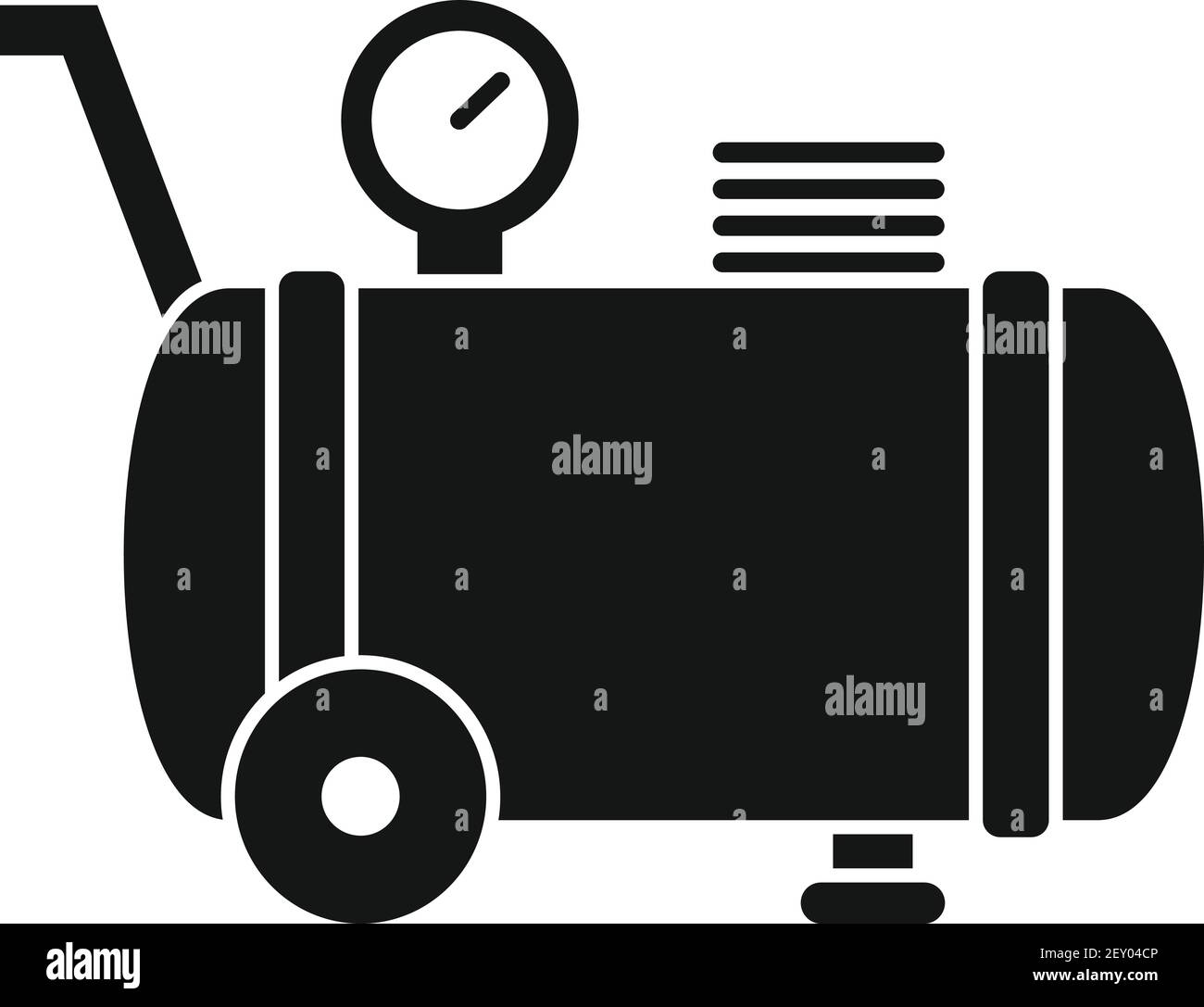 Pressure air compressor icon, simple style Stock Vector Image & Art - Alamy