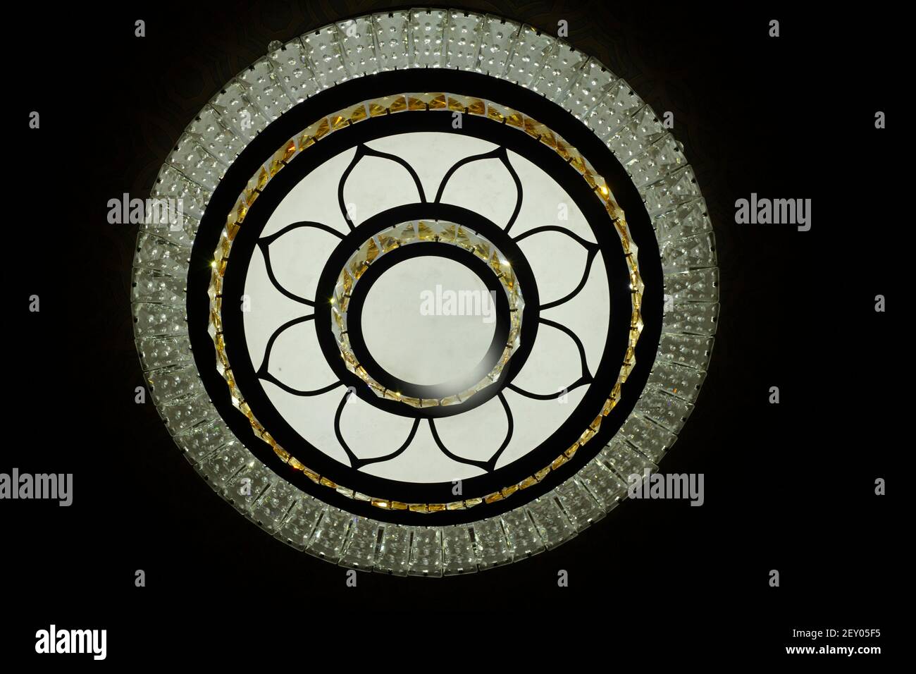 More modern ceiling ceiling with embedded lights and stretched ceiling ...