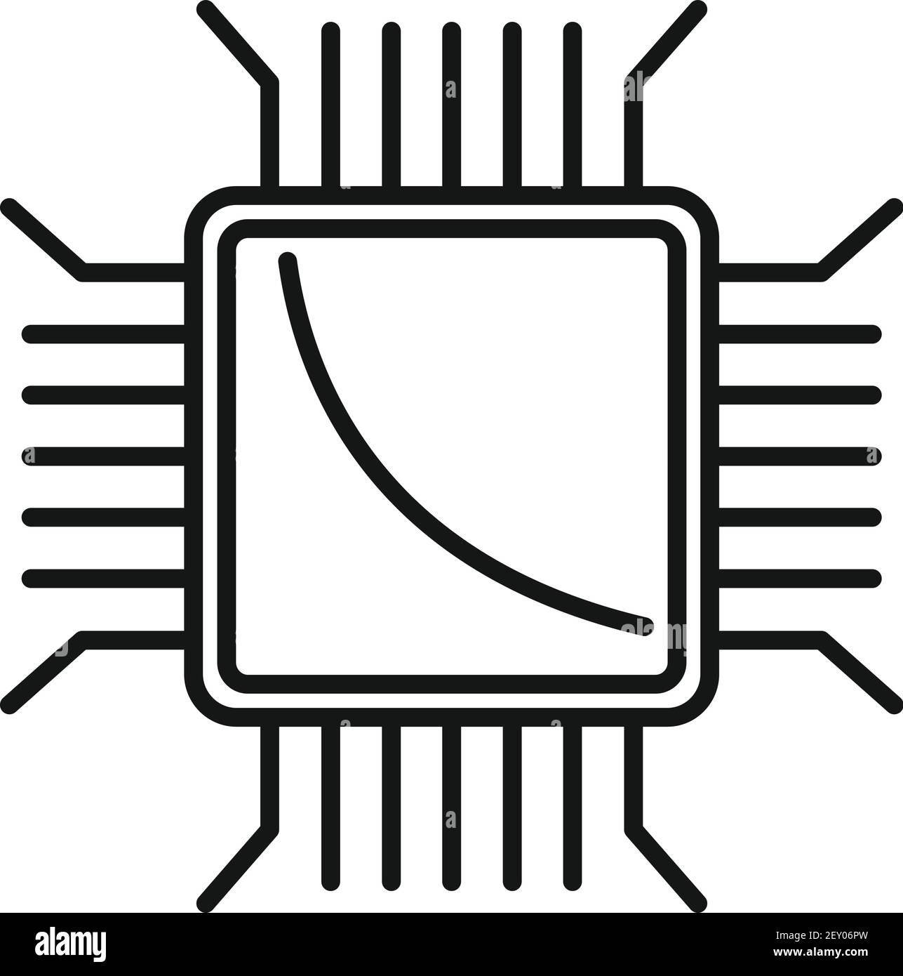 Modern motherboard pcb black board hi-res stock photography and images ...