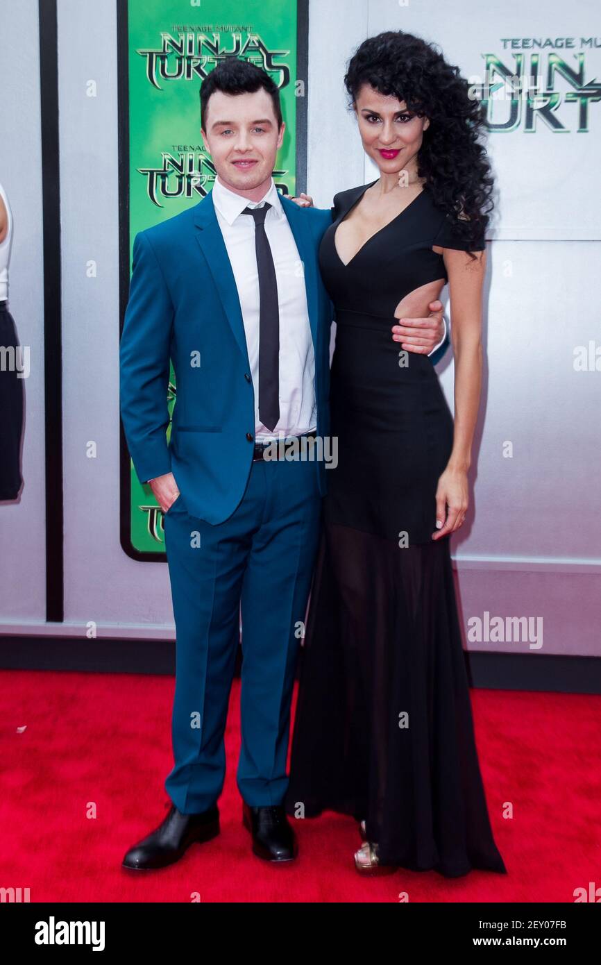 Noel Fisher and Layla Alizada attends the Los Angeles Premiere of ...