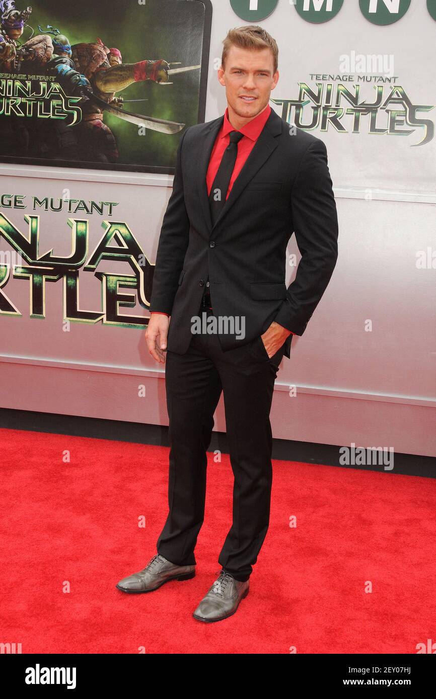 3 August 2014 - Westwood, California - Alan Ritchson. "Teenage Mutant ...