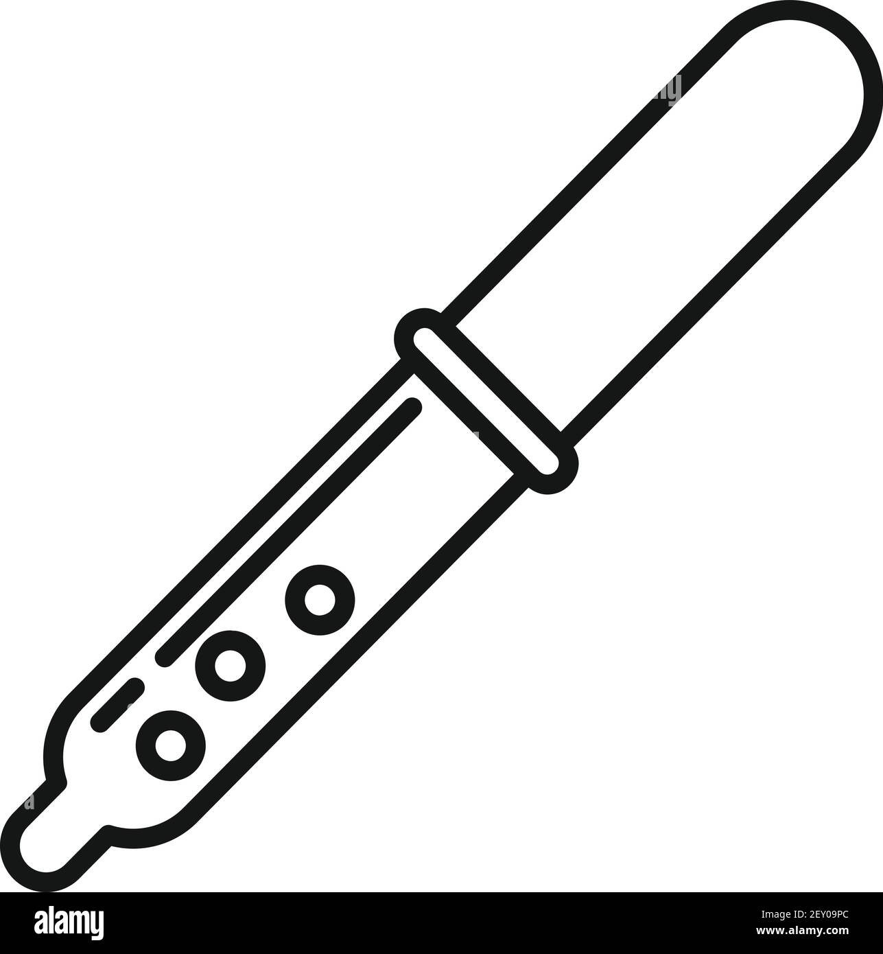 Nanotechnology pipette icon, outline style Stock Vector Image & Art - Alamy