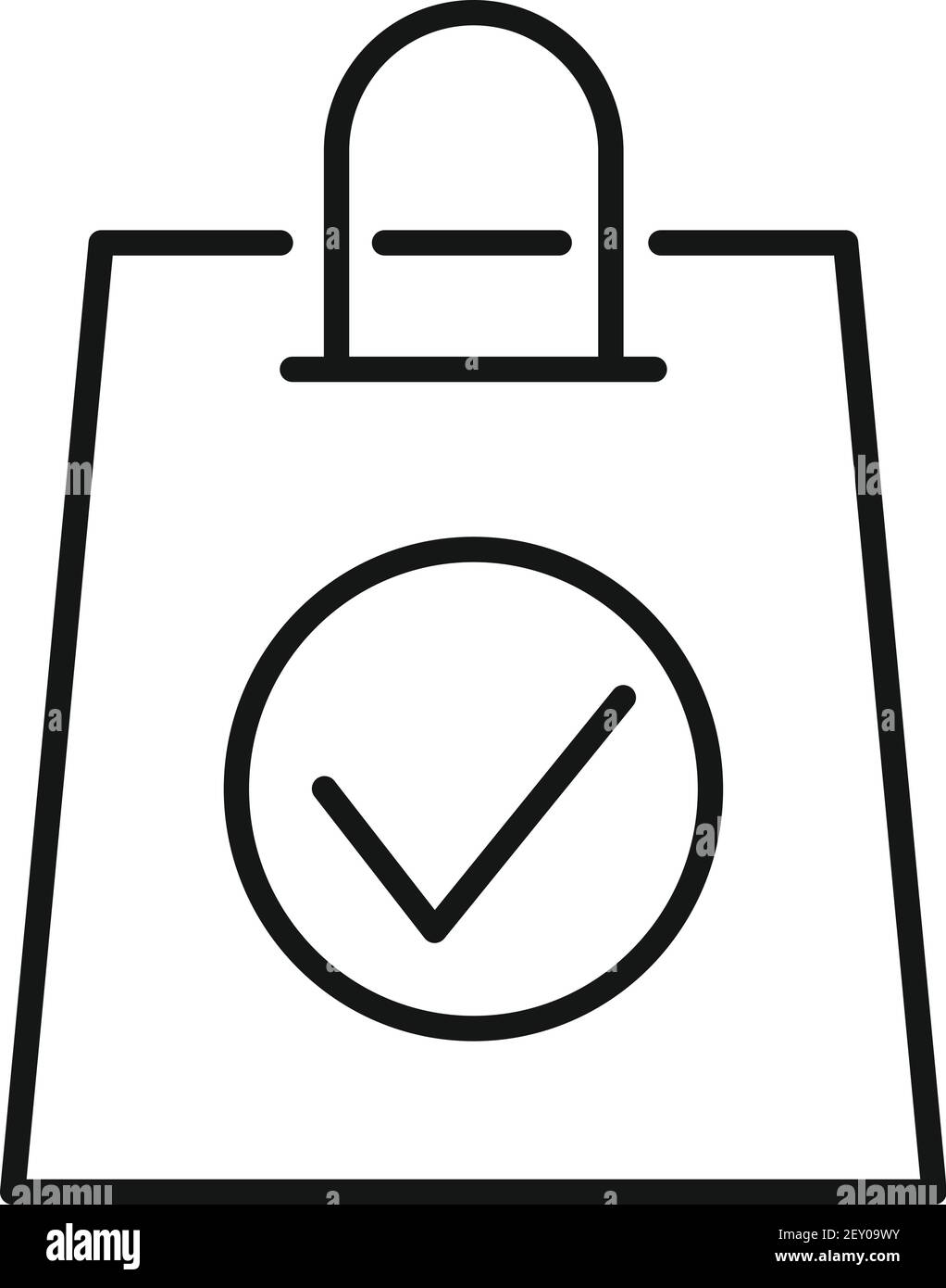 Shopper christmas woman in Stock Vector Images - Alamy