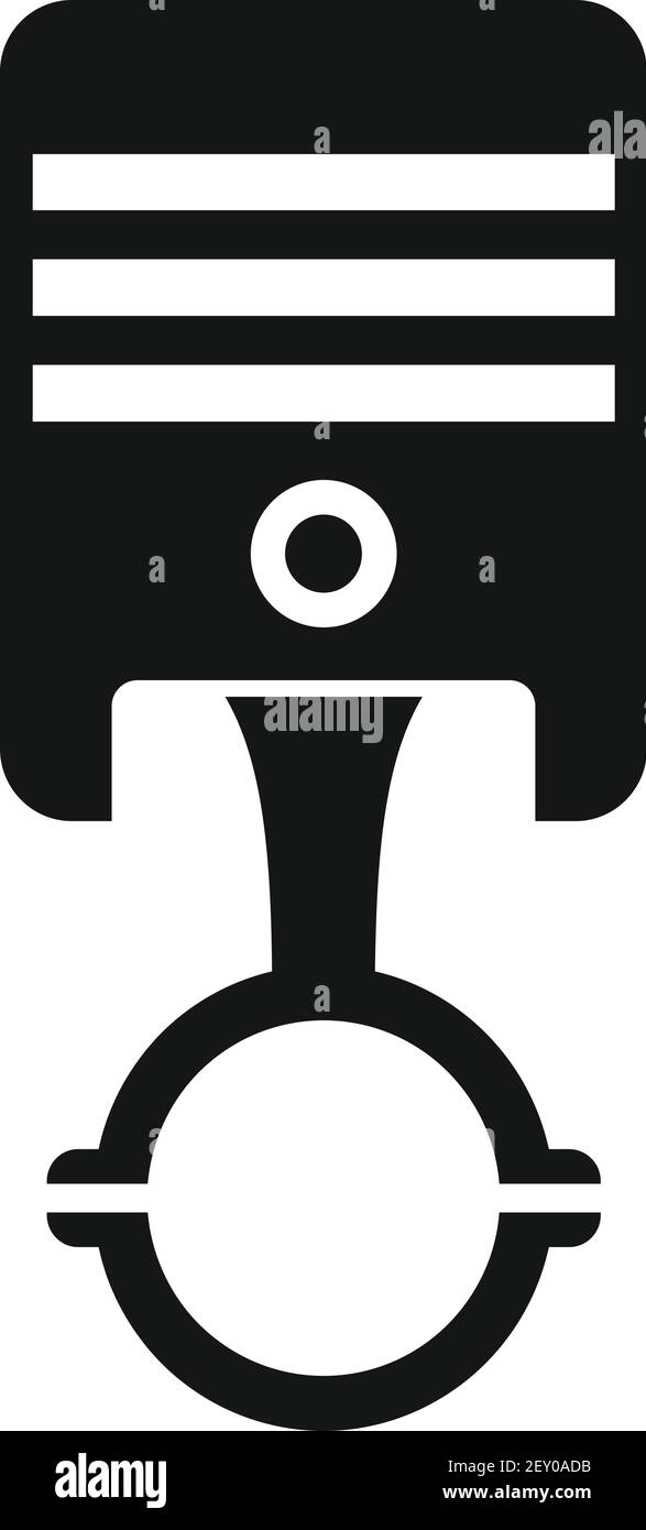 Auto piston icon, simple style Stock Vector Image & Art - Alamy
