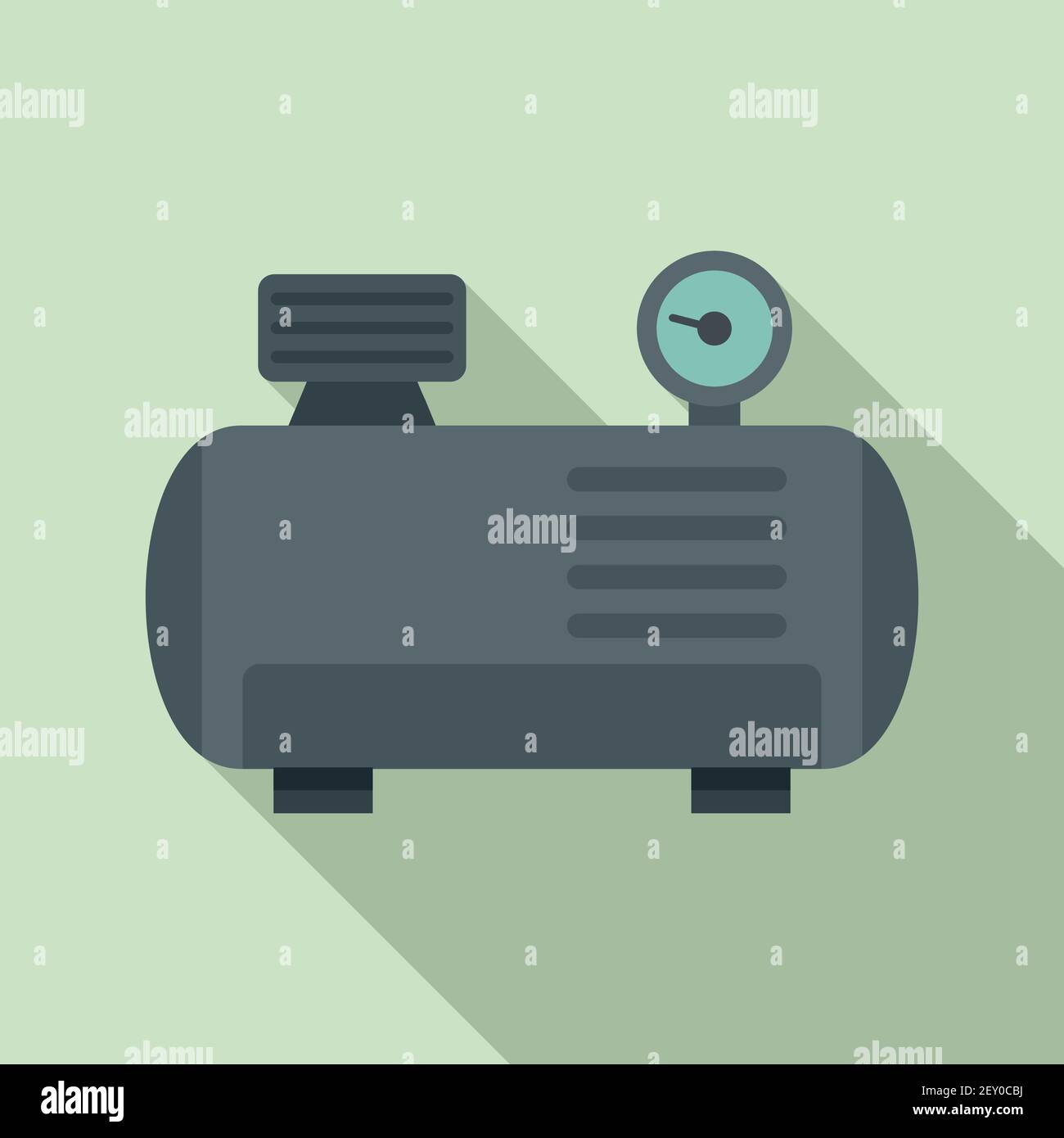 Tank air compressor icon, flat style Stock Vector Image & Art - Alamy