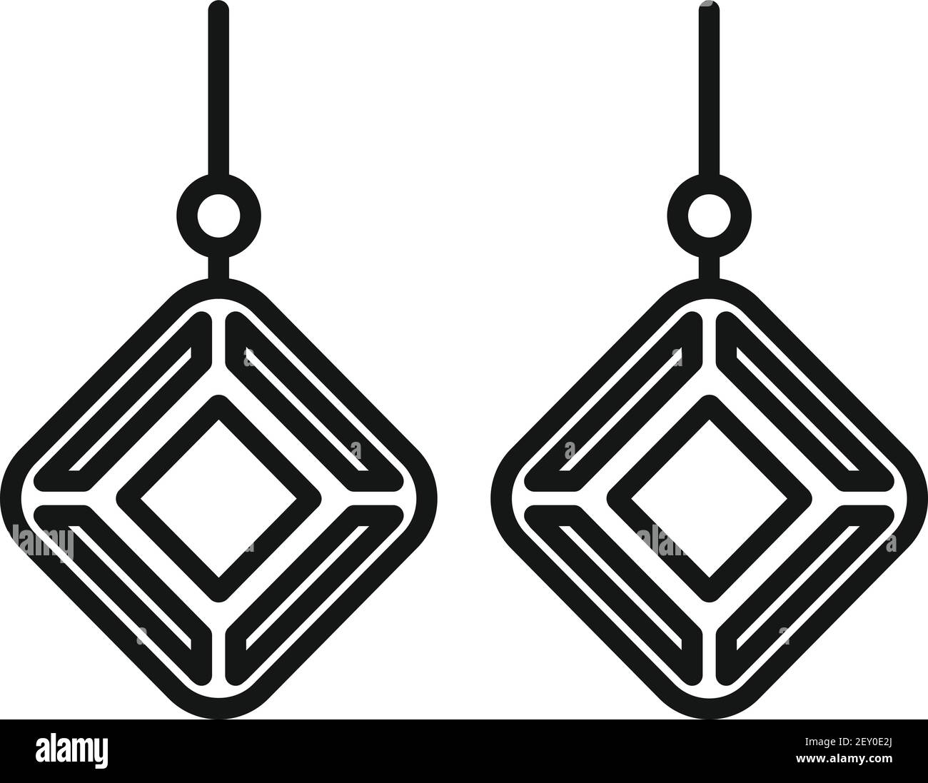 Ruby necklace earrings Cut Out Stock Images & Pictures - Alamy