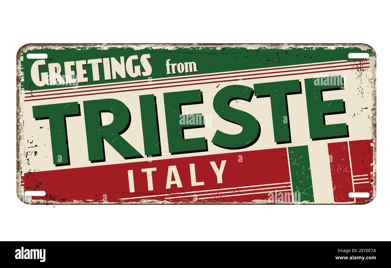 Retro trieste poster Stock Vector Images - Alamy