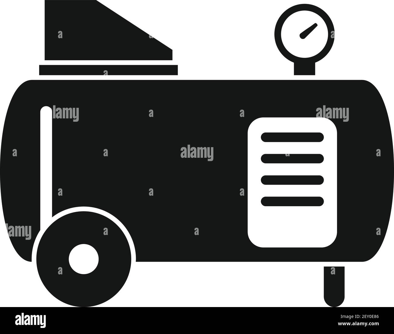 Cold air compressor icon, simple style Stock Vector Image & Art - Alamy