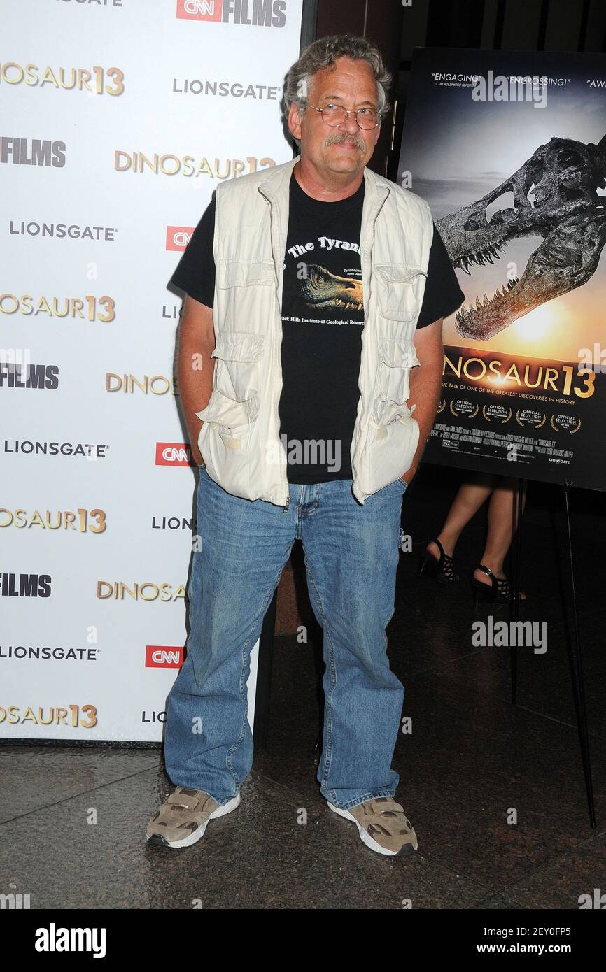 12 August 2014 - West Hollywood, California - Peter Larson. "Dinosaur ...