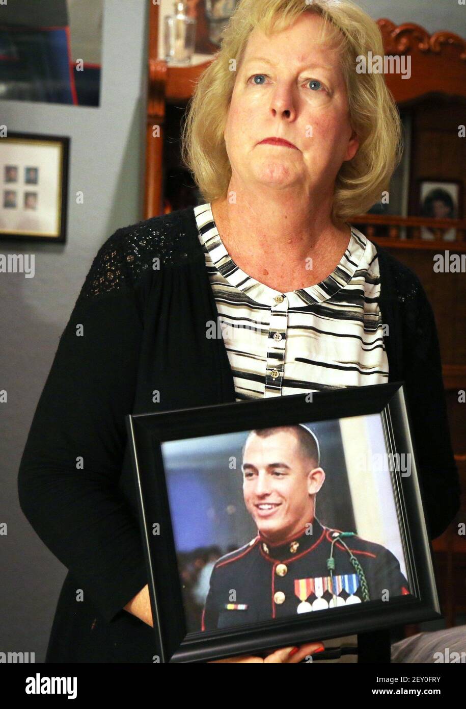 Jill Tahmooressi, mother of Marine Sgt. Andrew Tahmooressi, who was ...