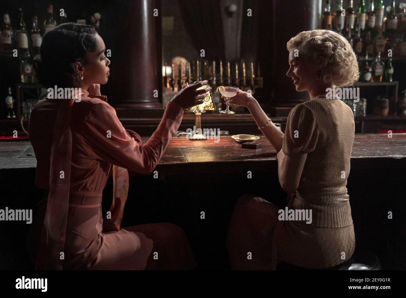 SAMARA WEAVING and LAURA HARRIER in HOLLYWOOD (2020), directed by RYAN ...