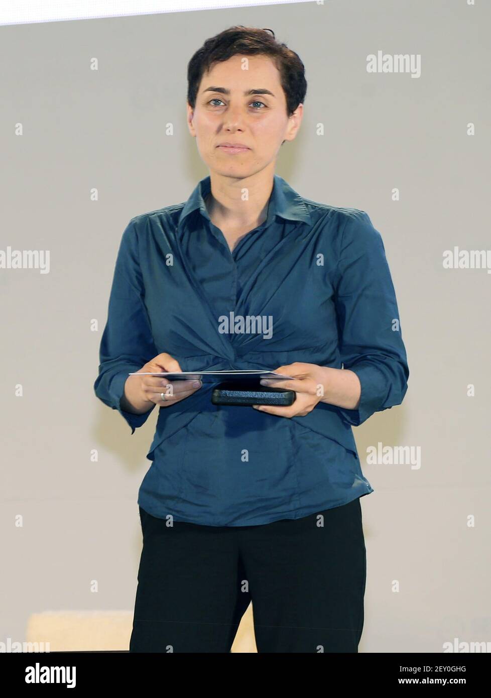Standford Professor for Mathematics, Maryam Mirzakhani, is awarded with ...