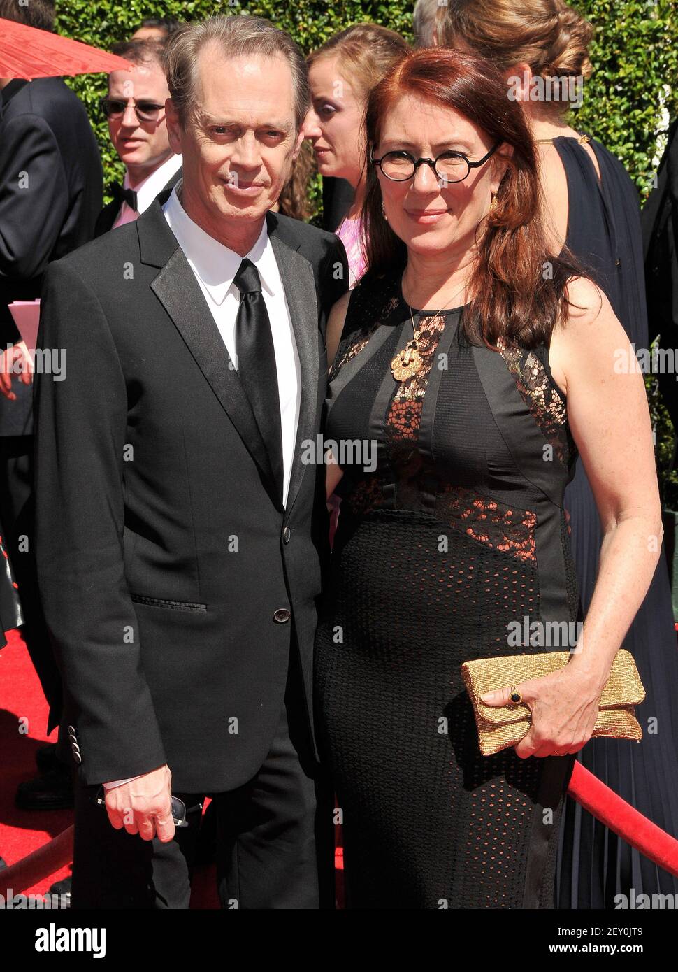 Steve Buscemi & Jo Andres at the 2014 Creative Arts Emmy Awards ...