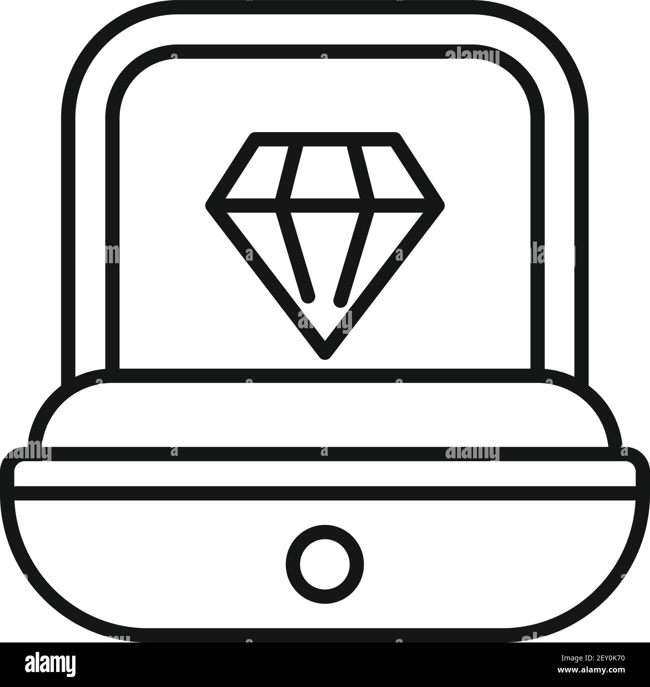 Gold ring box Black and White Stock Photos & Images - Alamy