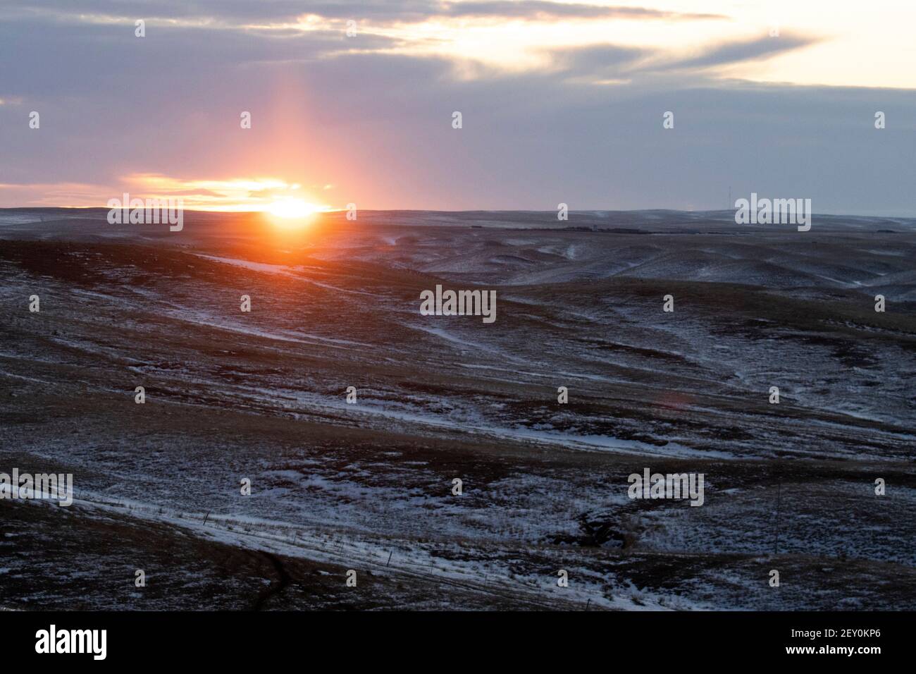 Fort Pierre National Grasslands January 3rd, 2020 Stock Photo - Alamy