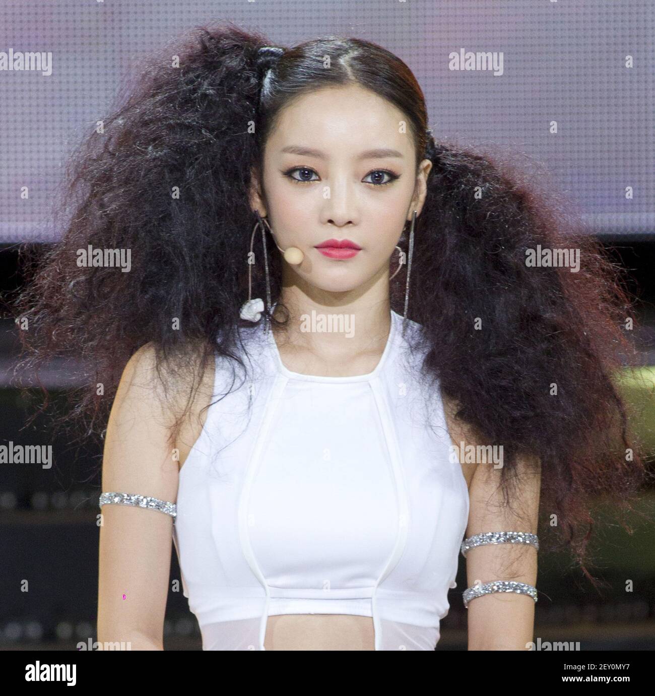 18 August 2014 - Seoul, South Korea : South Korean Hara, member of girl ...