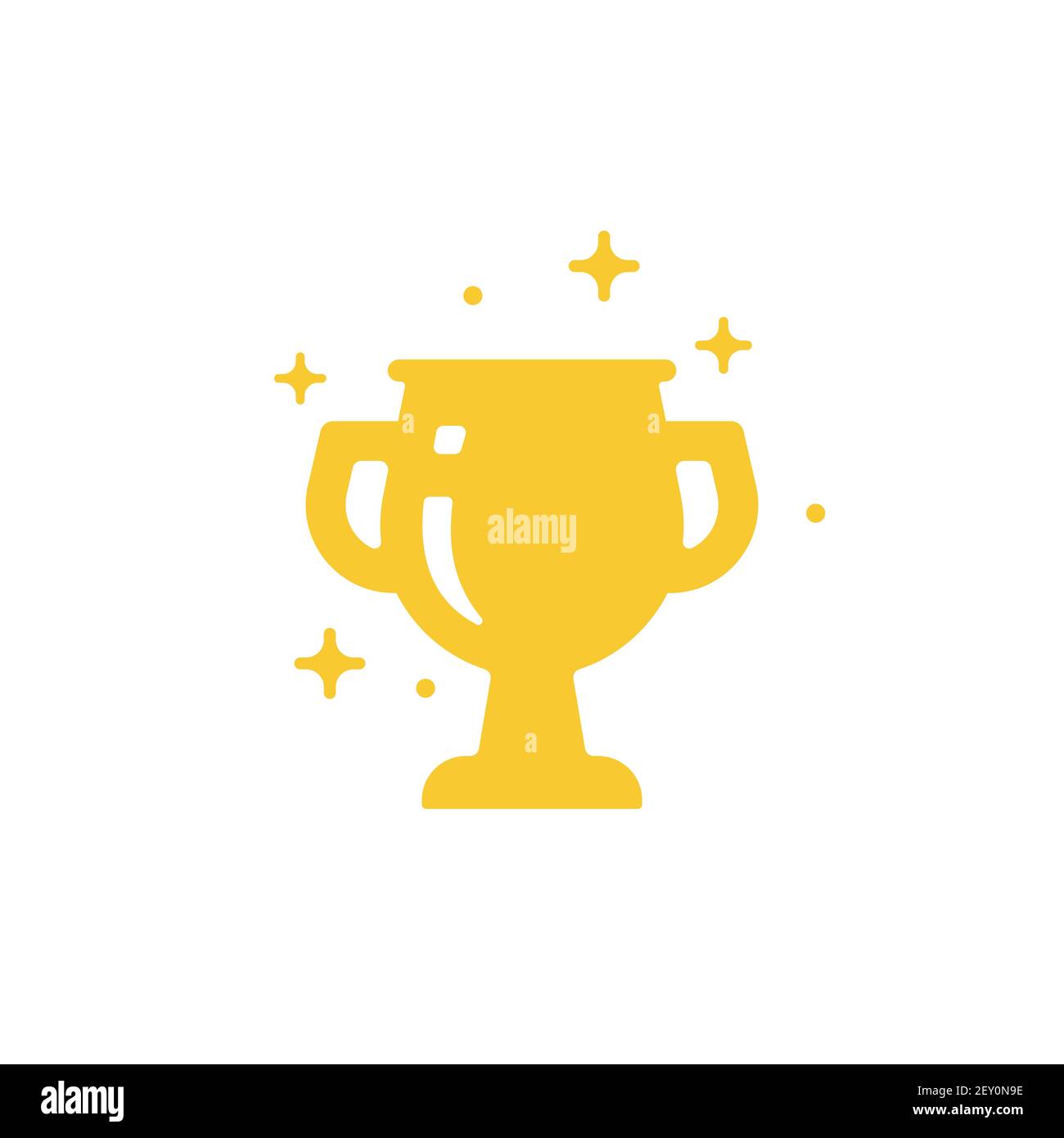 Winner Cup Trophy Prize Symbol. Web Icon Logo Template Design Element ...