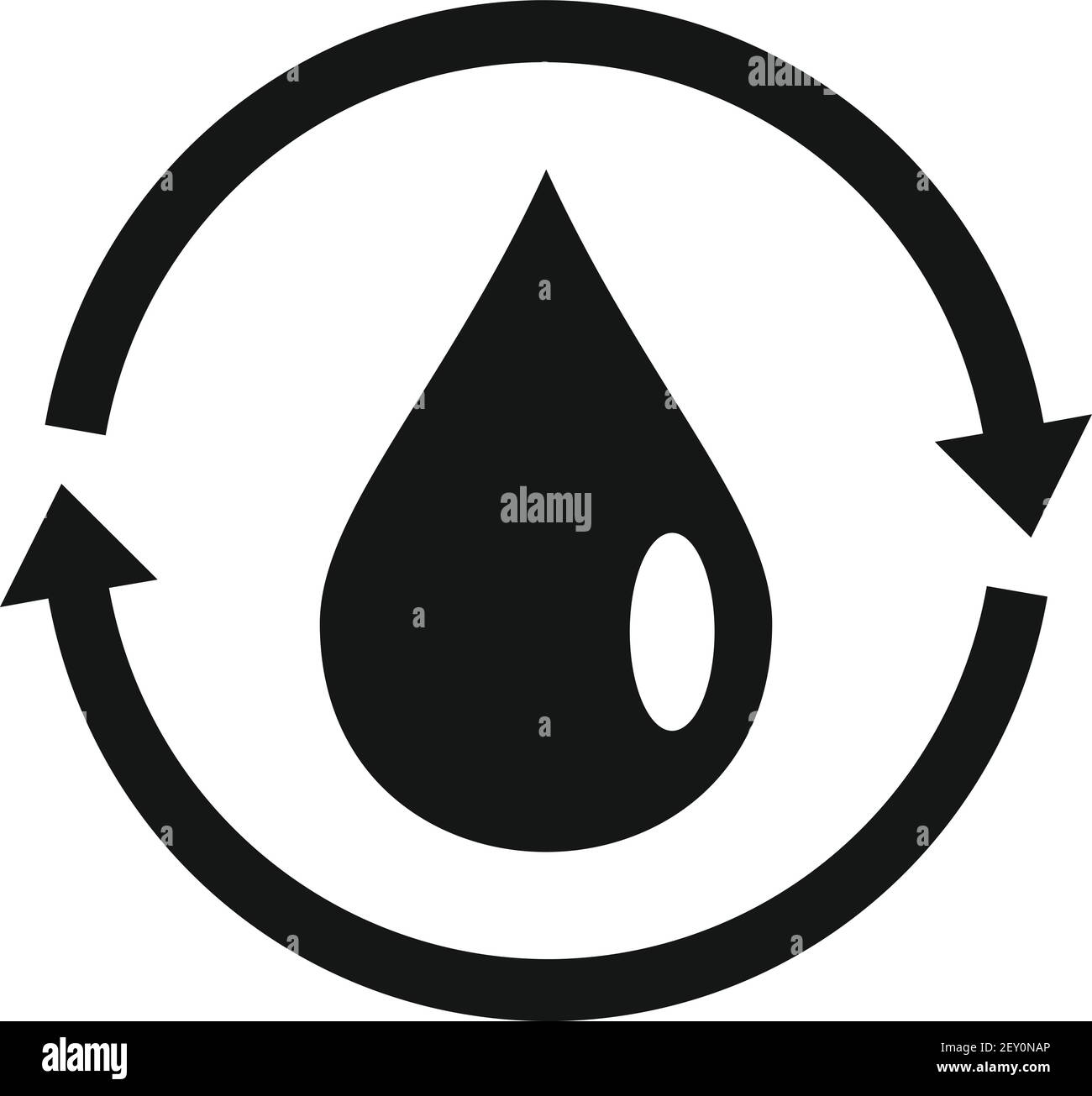Water drop energy icon, simple style Stock Vector Image & Art - Alamy