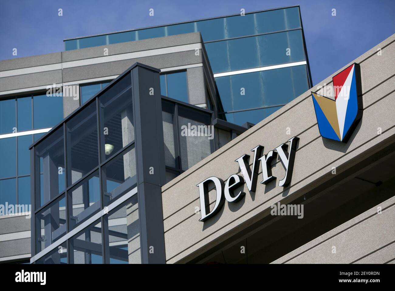 The headquarters of the for-profit education company, DeVry Education ...