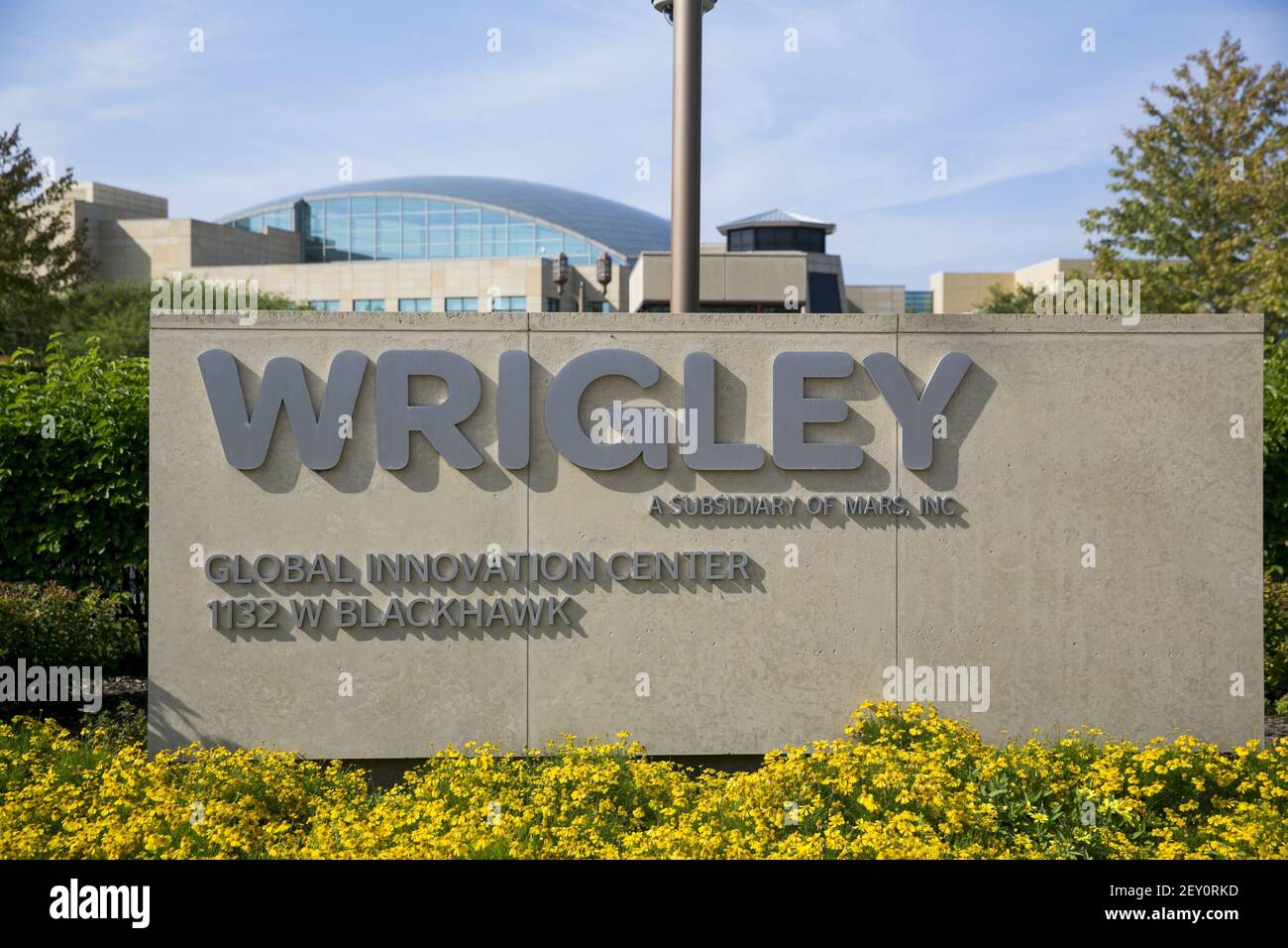The headquarters of the William Wrigley Jr. Company, also known as the ...