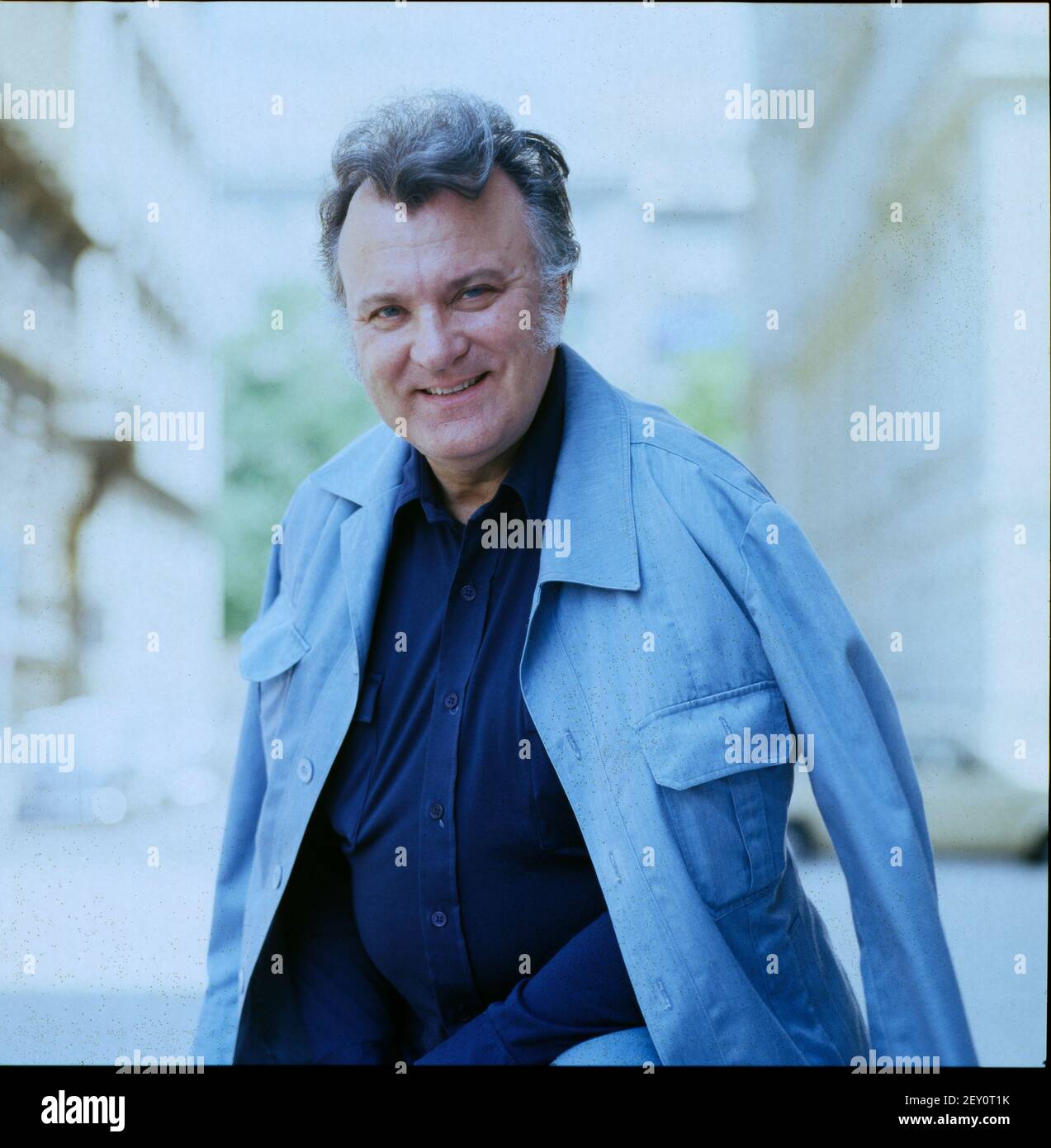 Nicolai Gedda, schwedischer Opernsänger und lyrischer Tenor, 1988 ...