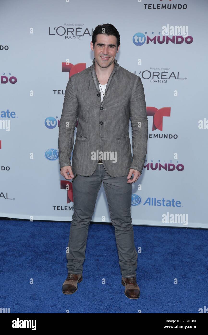 Jose Guillermo Cortines seen at the Blue Carpet Arrivals of "Premios Tu ...