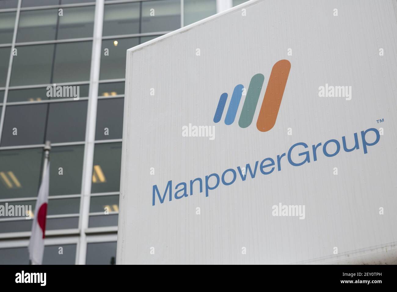 The headquarters of the Manpower Group in Milwaukee, Wisconsin on ...