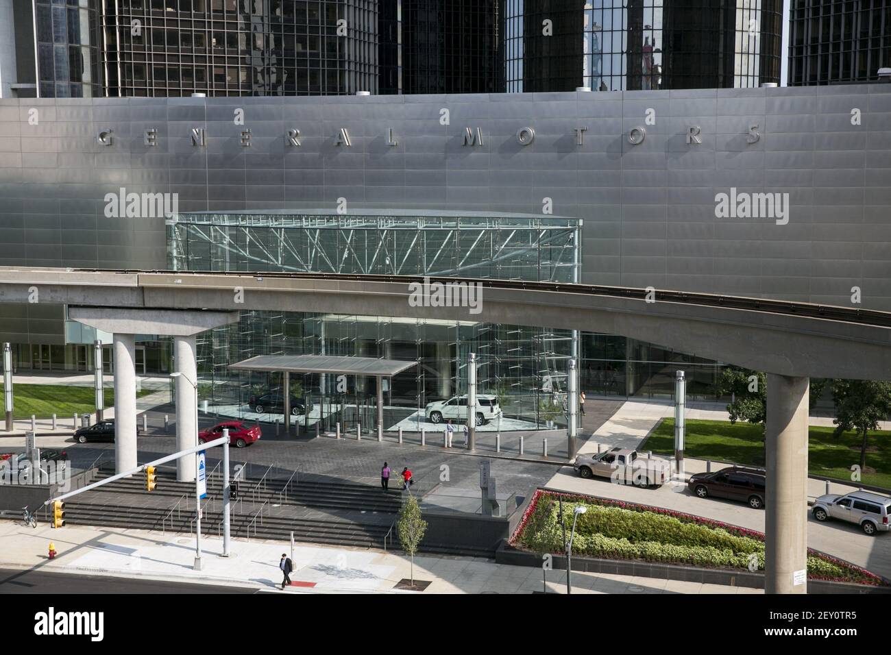 The headquarters of the General Motors Company (GM) at the Renaissance ...