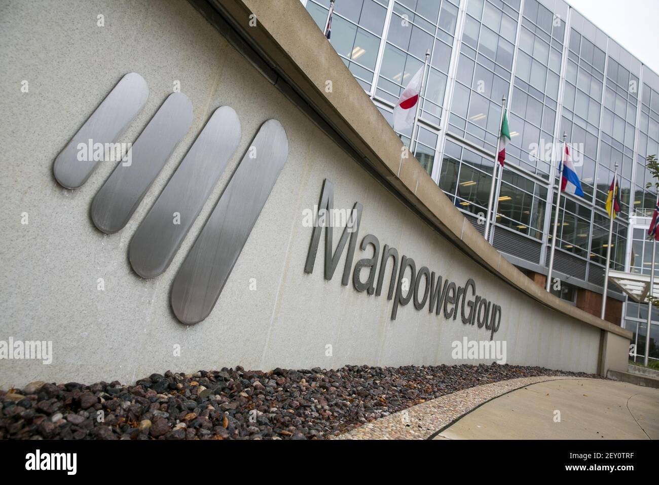 The headquarters of the Manpower Group in Milwaukee, Wisconsin on ...
