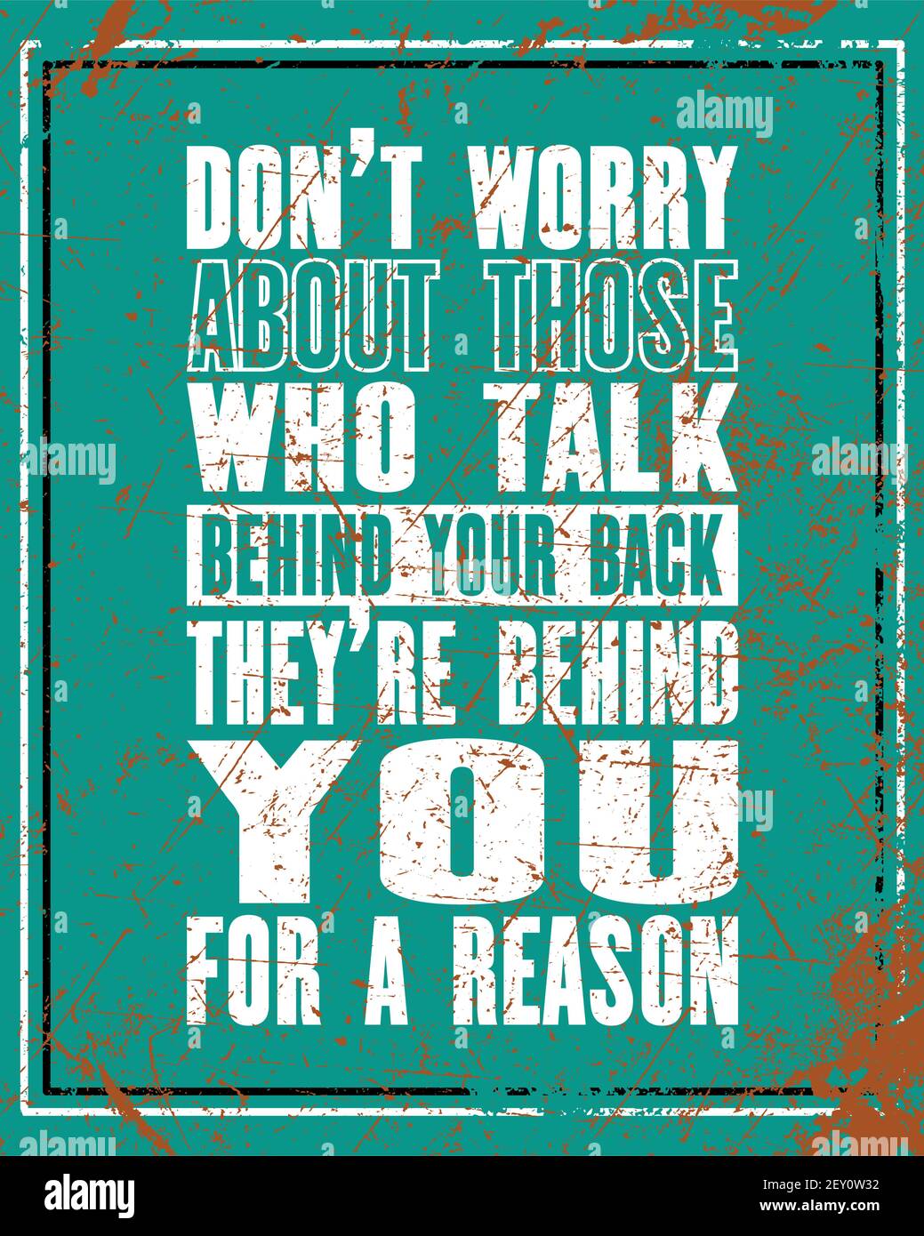 Inspiring motivation quote with text Do Not Worry About Those Who Talk ...