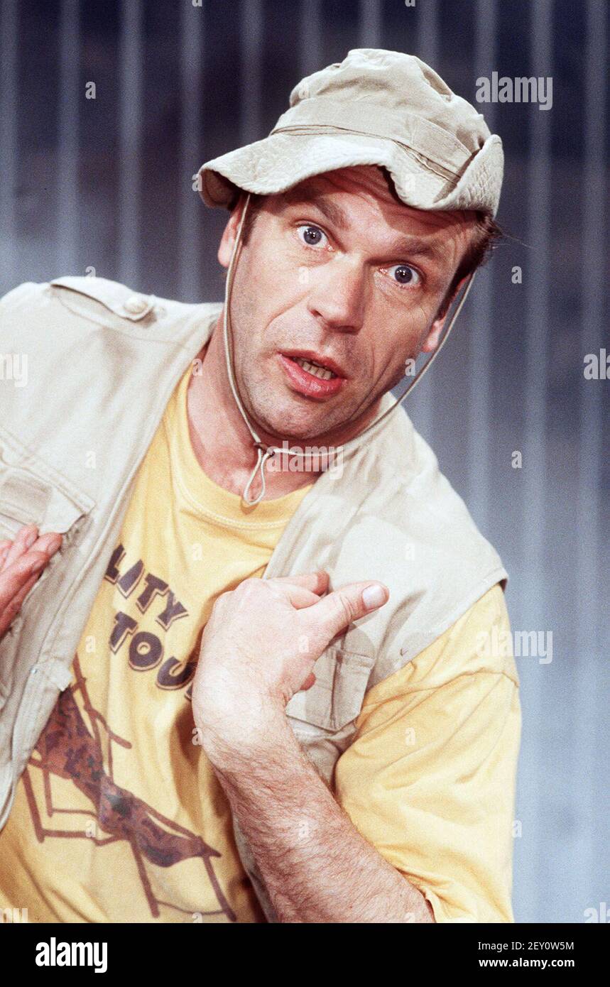 Georg Schramm, deutscher Kabarettist, Portrait circa 1998. Georg Schramm, German cabaret artist ...