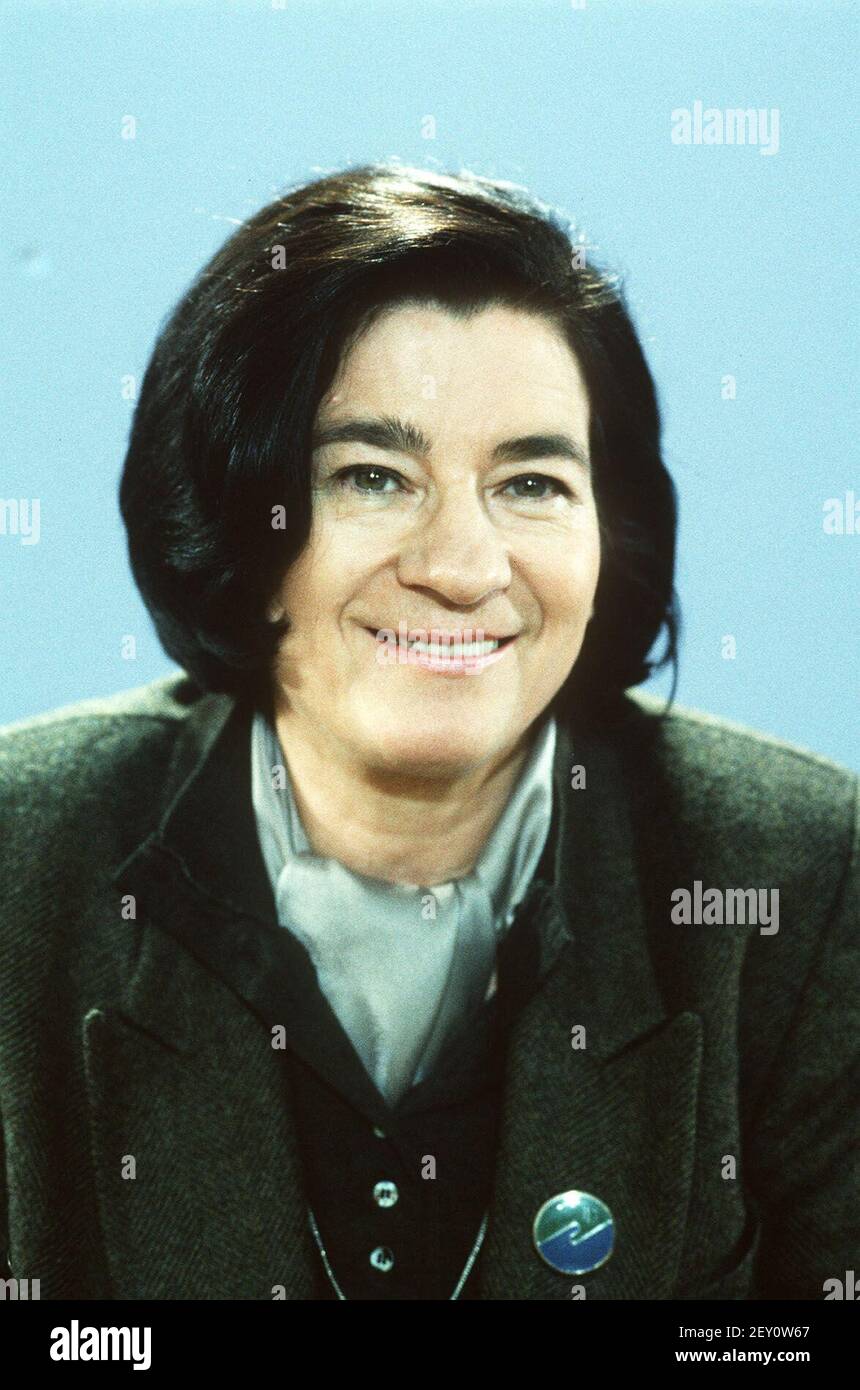 Christa Wolf, deutsche Schriftstellerin, gehörte in der DDR zu den ...