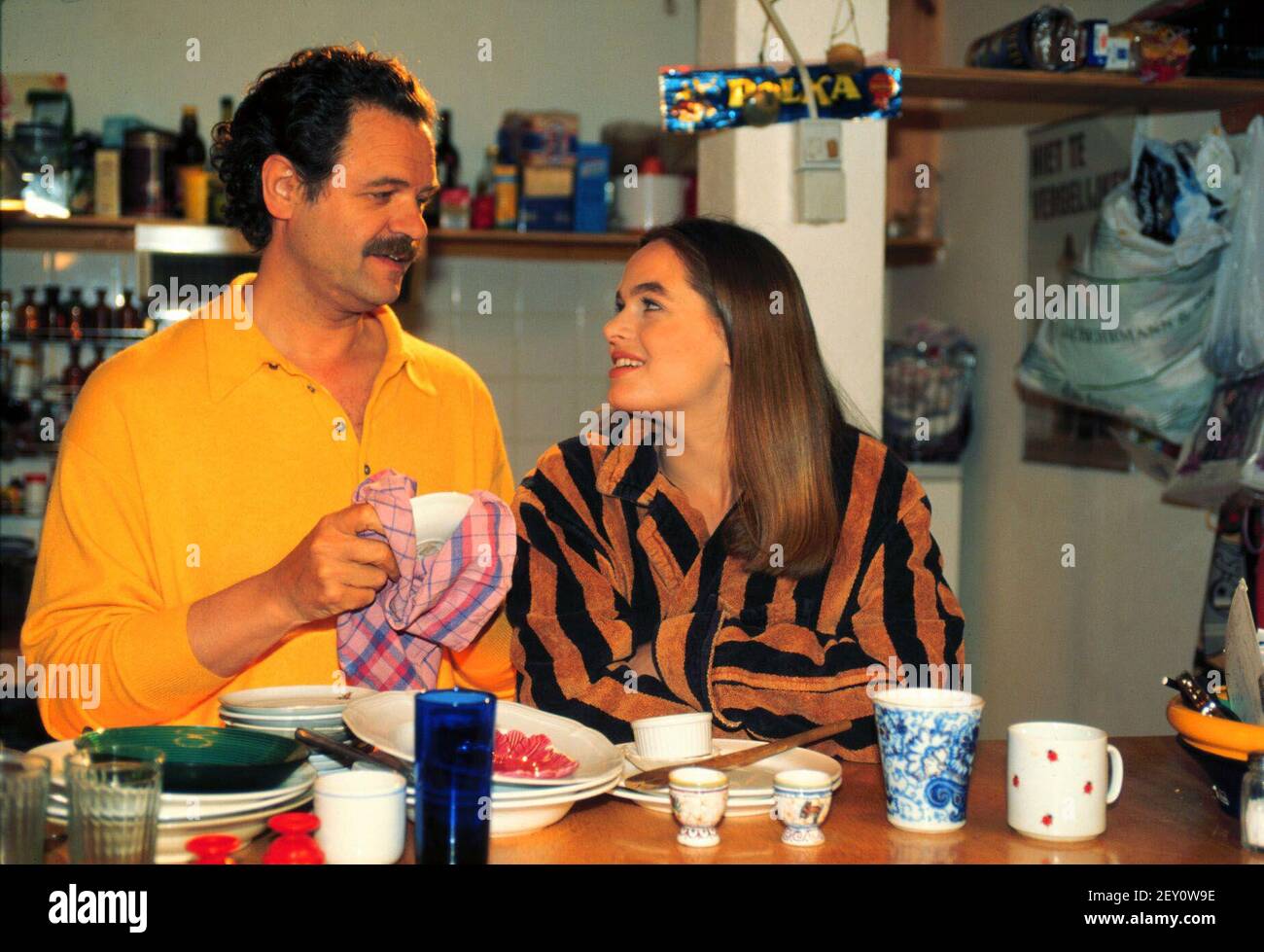 Die Geliebte, ZDF TV Serie, 1996, Szene: Harry, GUNTER BERGER und seine ...