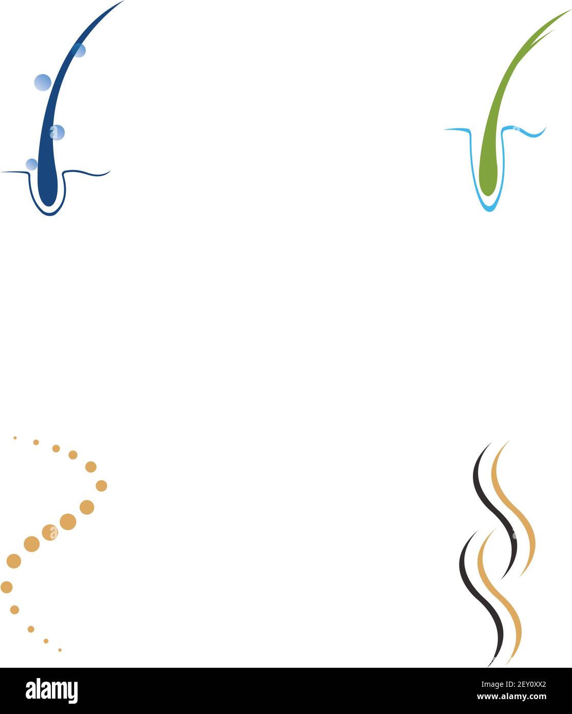Hair treatments vector icon Illustration design template Stock Vector ...
