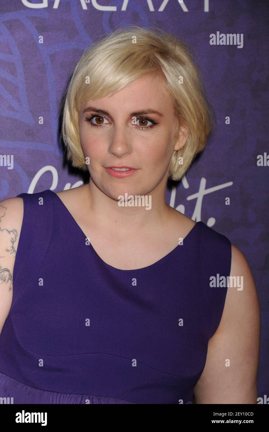 Lena Dunham arrives to the 2014 Variety and Women In Film Annual Pre ...