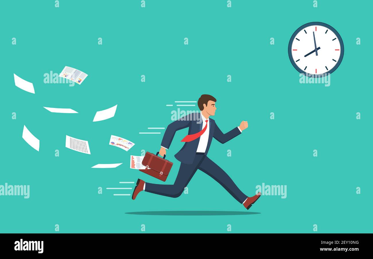 Running paper Stock Vector Images - Alamy