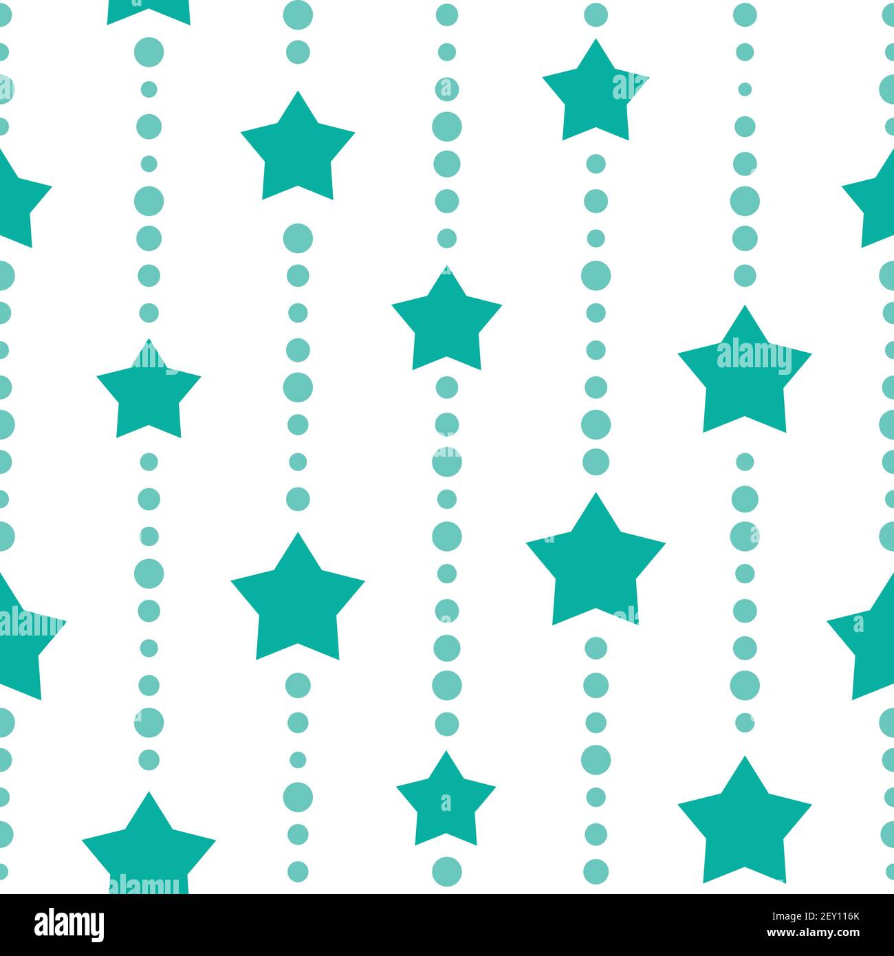 String of blue beads Stock Vector Images - Alamy