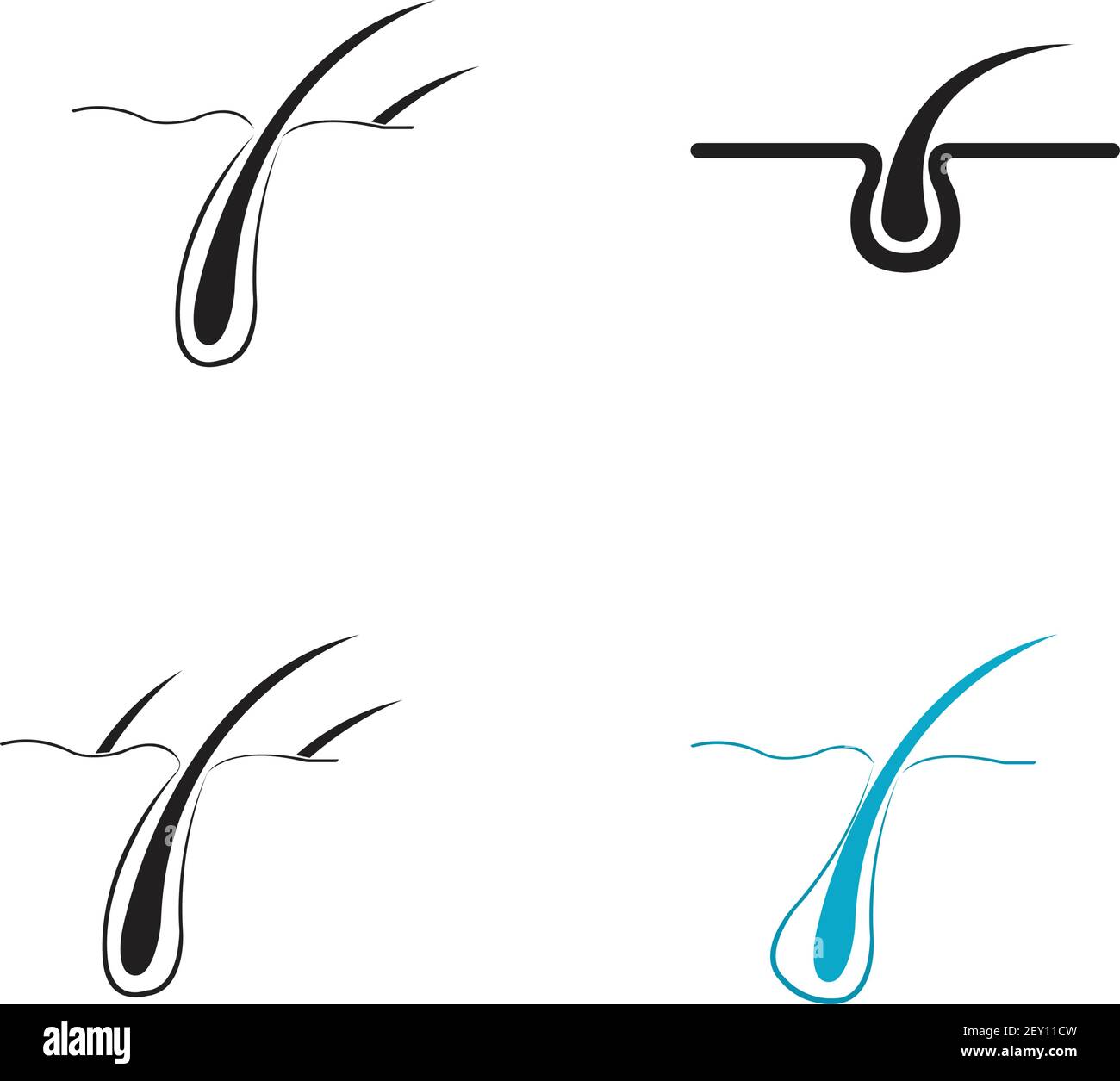 Hair treatments vector icon Illustration design template Stock Vector ...