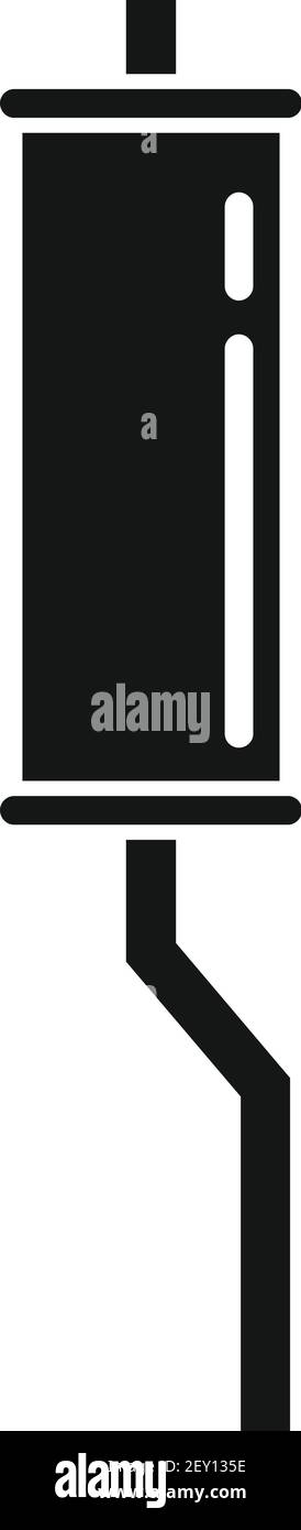 Car absorber icon simple Black and White Stock Photos & Images - Alamy