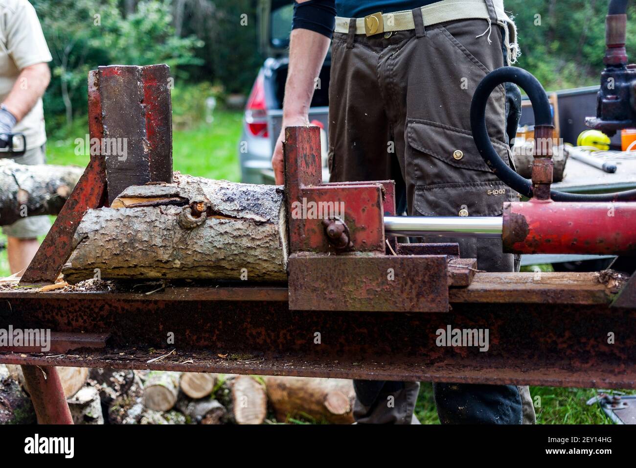 Wood chopper hi-res stock photography and images - Alamy
