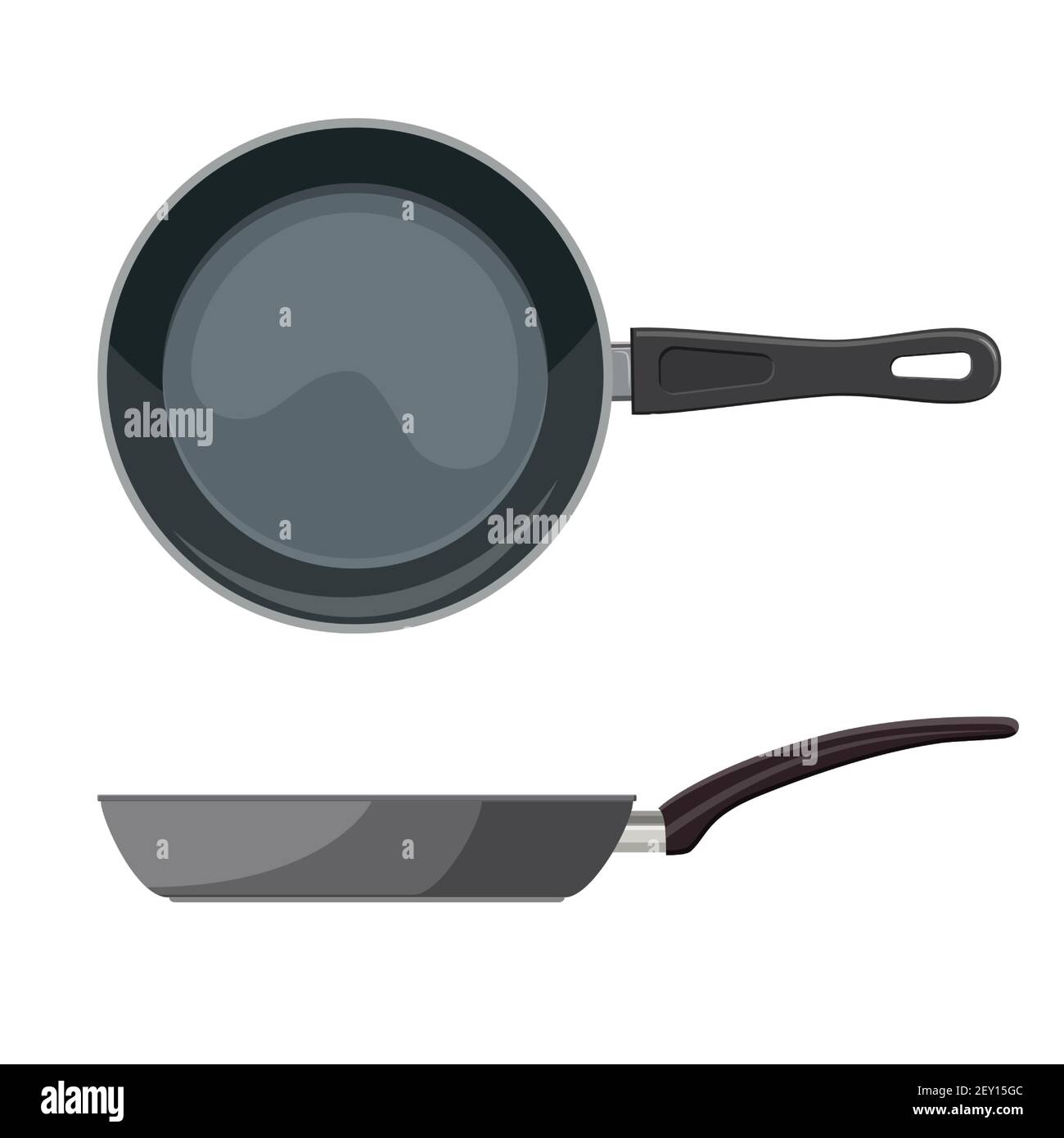 Frying pan icon Stock Vector Image & Art - Alamy