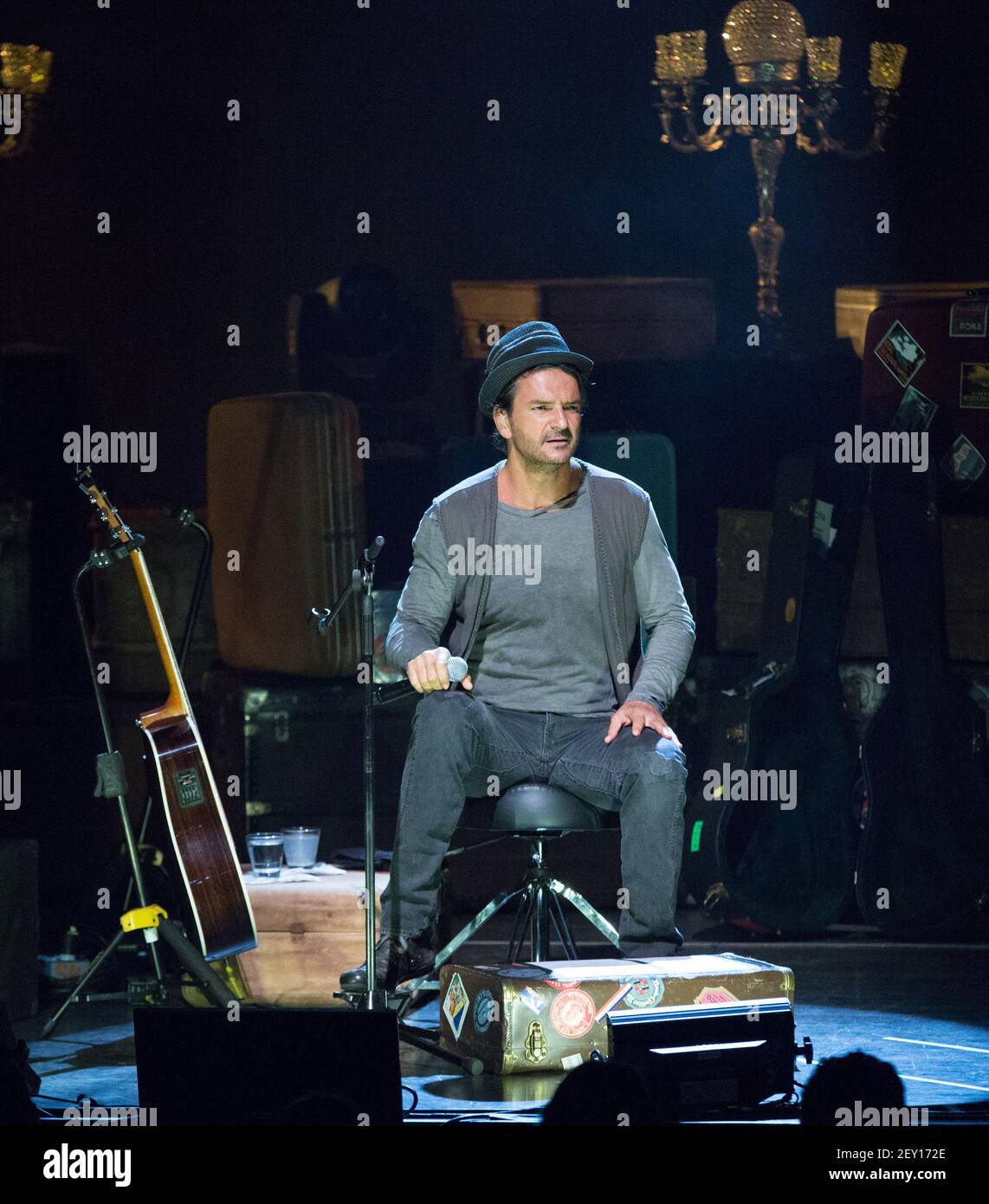 Ricardo Arjona performs during his Intimate Showcase at the Gusman ...