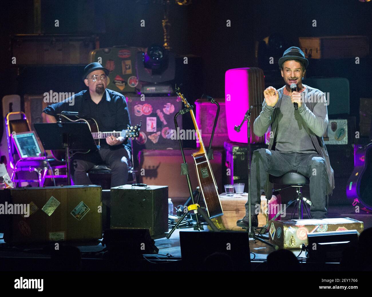 Ricardo Arjona performs during his Intimate Showcase at the Gusman ...