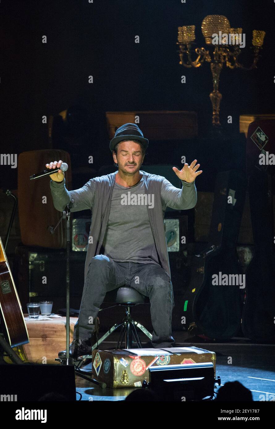 Ricardo Arjona performs during his Intimate Showcase at the Gusman ...
