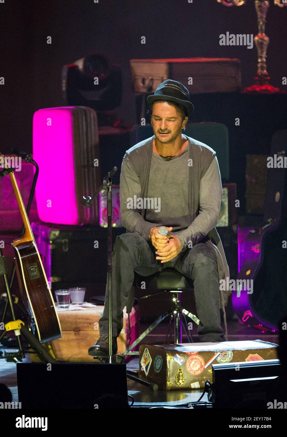 Ricardo Arjona performs during his Intimate Showcase at the Gusman ...