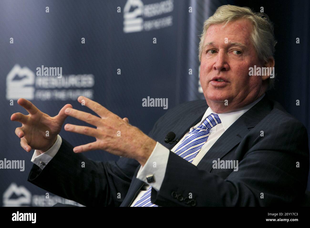 Christopher Crane, President and CEO of Exelon Corporation speaks ...