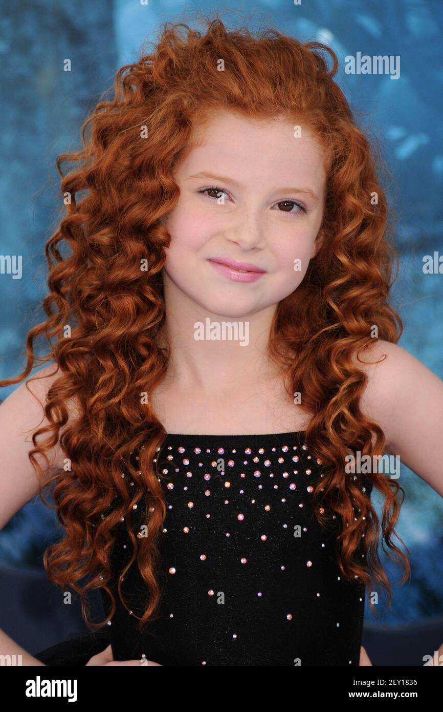 28 May 2014 - Hollywood, California - Francesca Capaldi. "Maleficent ...