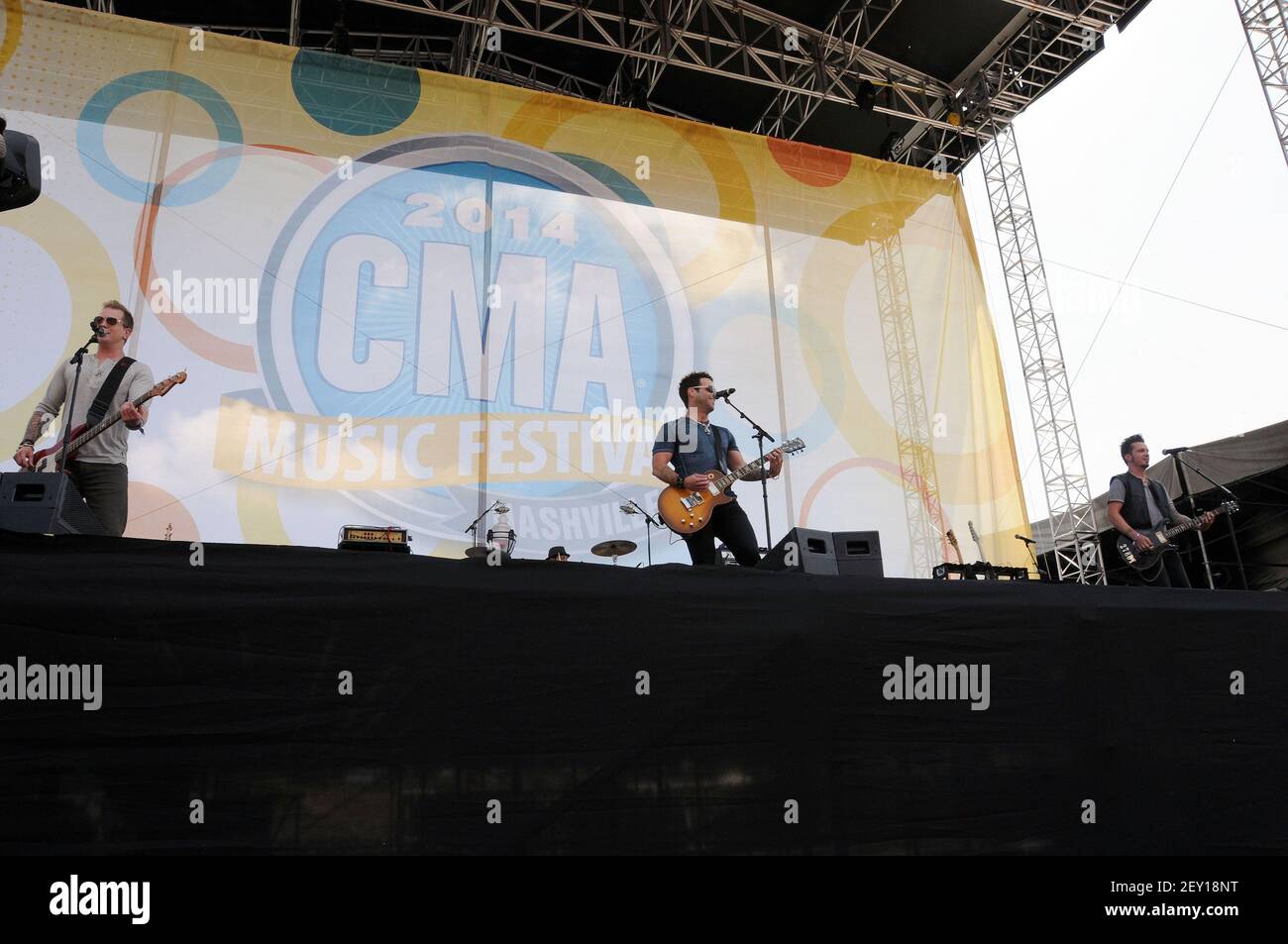 06 June 2014 - Nashville, Tennessee - Barry Knox, Matt Thomas, Scott ...